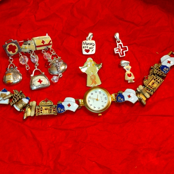 Vintage | Jewelry | Vintage Nurses Watch Pendant And Brooch | Poshmark